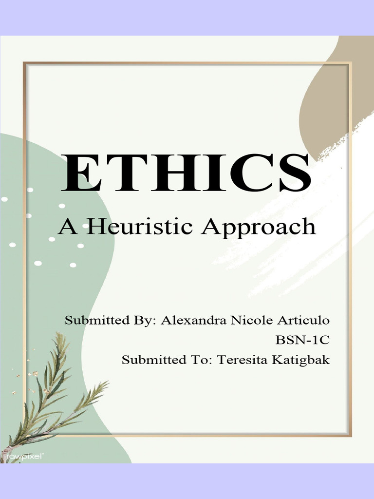 ETHICS | Download Free PDF | Reason | Virtue Ethics
