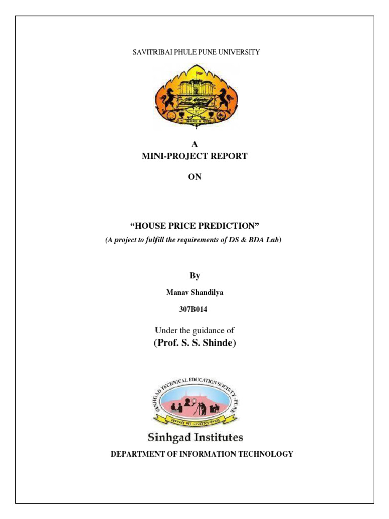 Dsbda Mini Manav | PDF | Regression Analysis | Machine Learning Dsbda Mini Manav | PDF | Regression Analysis | Machine Learning