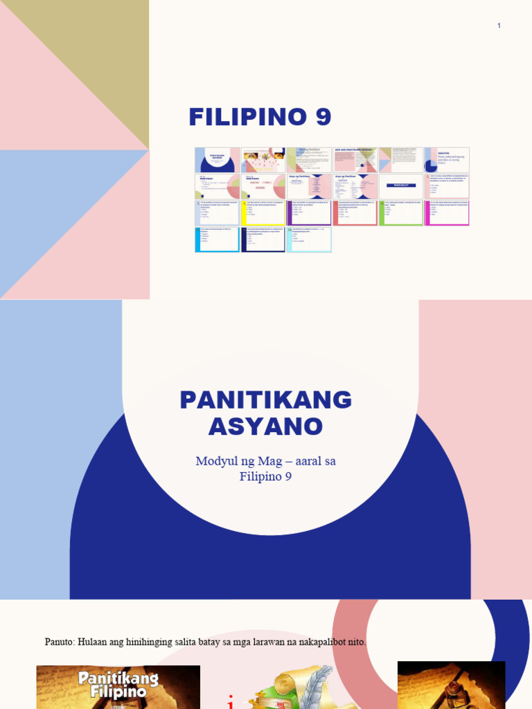 Panitikang Asyano | PDF