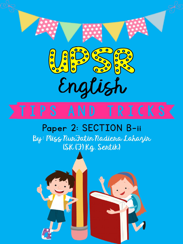 English Tips and Tricks Paper 2 Section B | PDF