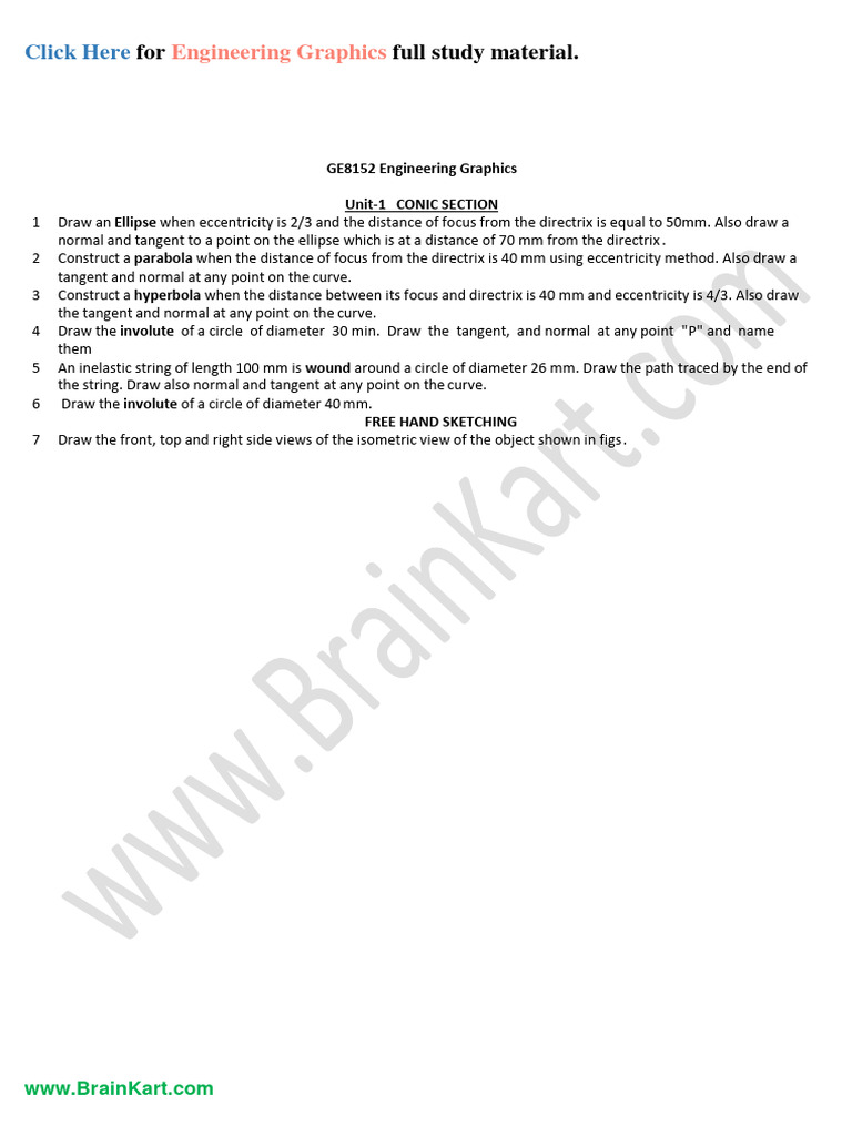 Qus Paper | PDF | Ellipse | Euclidean Geometry