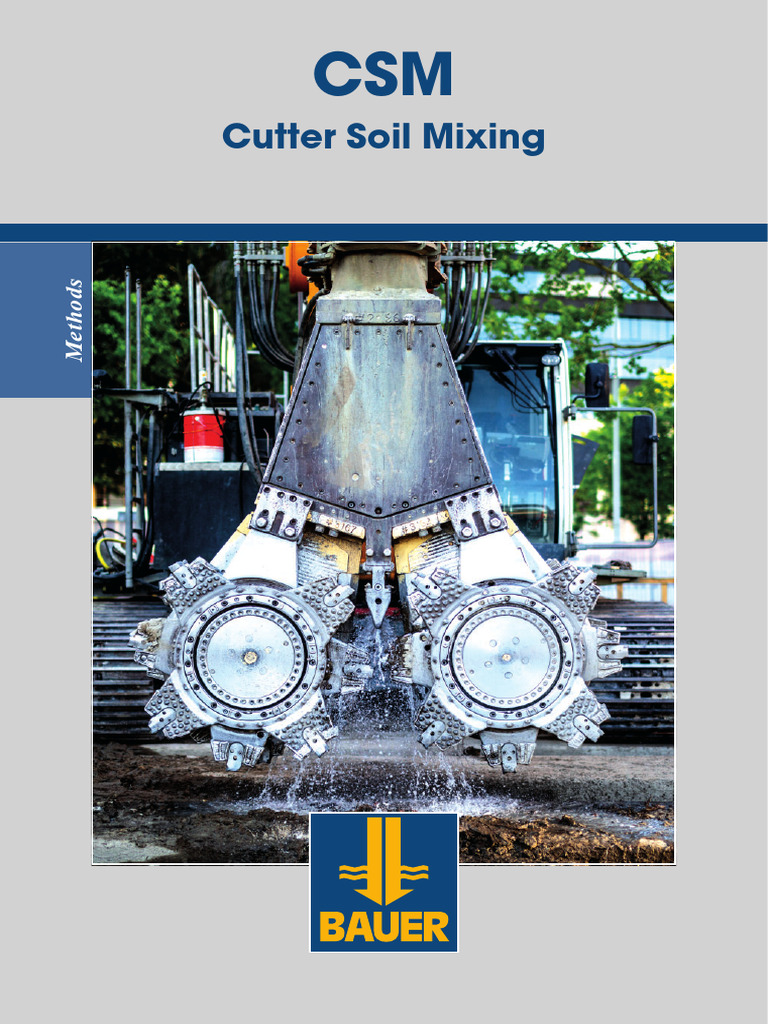 CSM Cutter Soil Mixing EN 905 656 2 | PDF | Civil Engineering | Materials