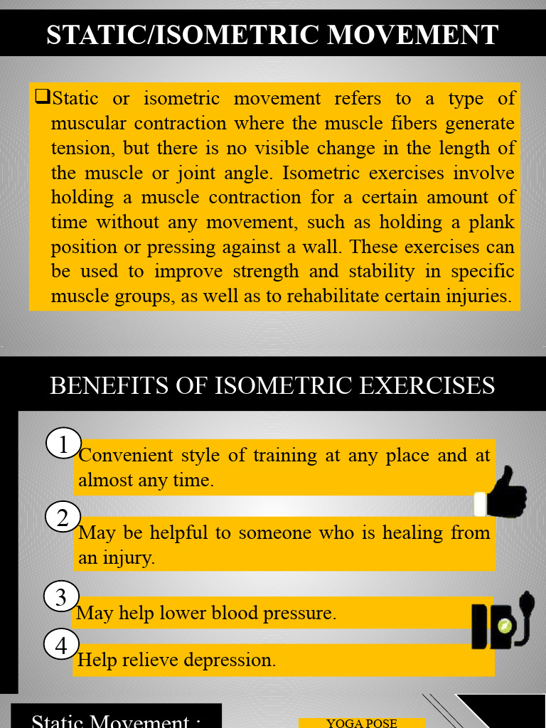 Isometric Exercises | PDF