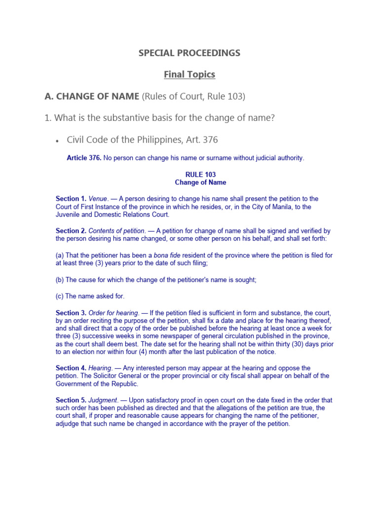 SpecPro Recit 5 | PDF | Marriage | Annulment