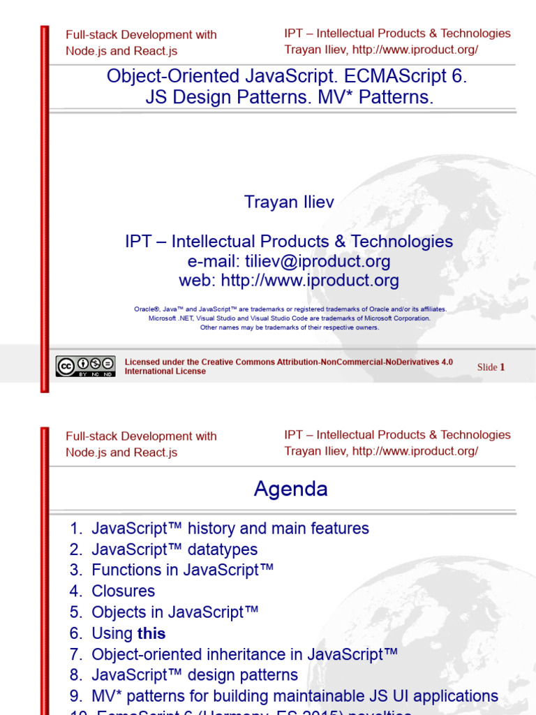 Fullstack React Iliev 2016 1 | PDF | Java Script | Data Type