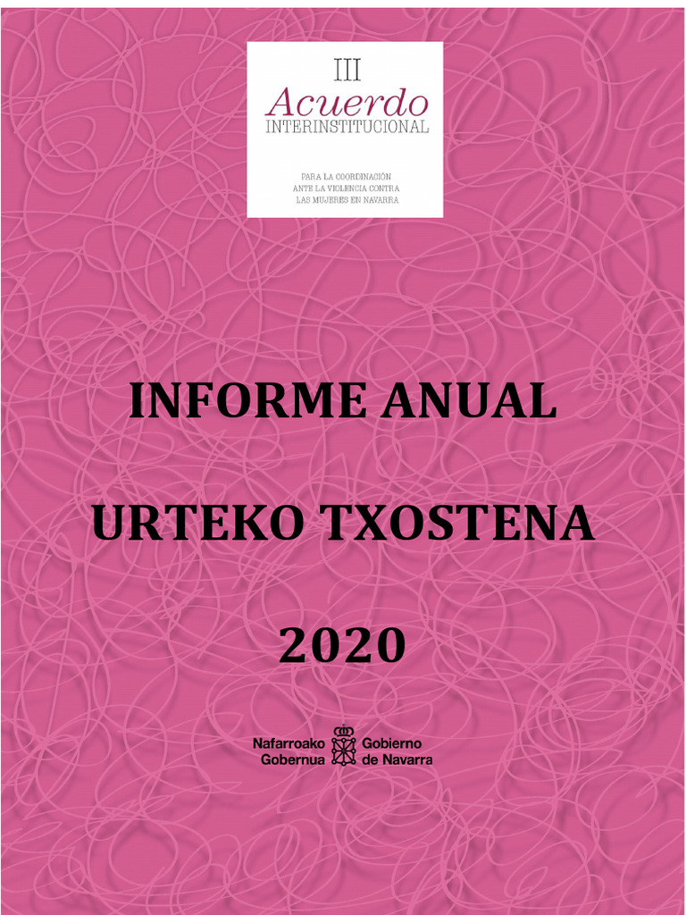 Informe Anual Urteko Txostena 2020 Informe Anual Urteko Txostena 2020 | PDF | La violencia ...