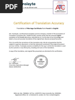 BI-130 Marriage Certificate | PDF