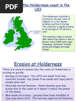 Holderness Coastal Erosion Management | PDF | Coast | Erosion