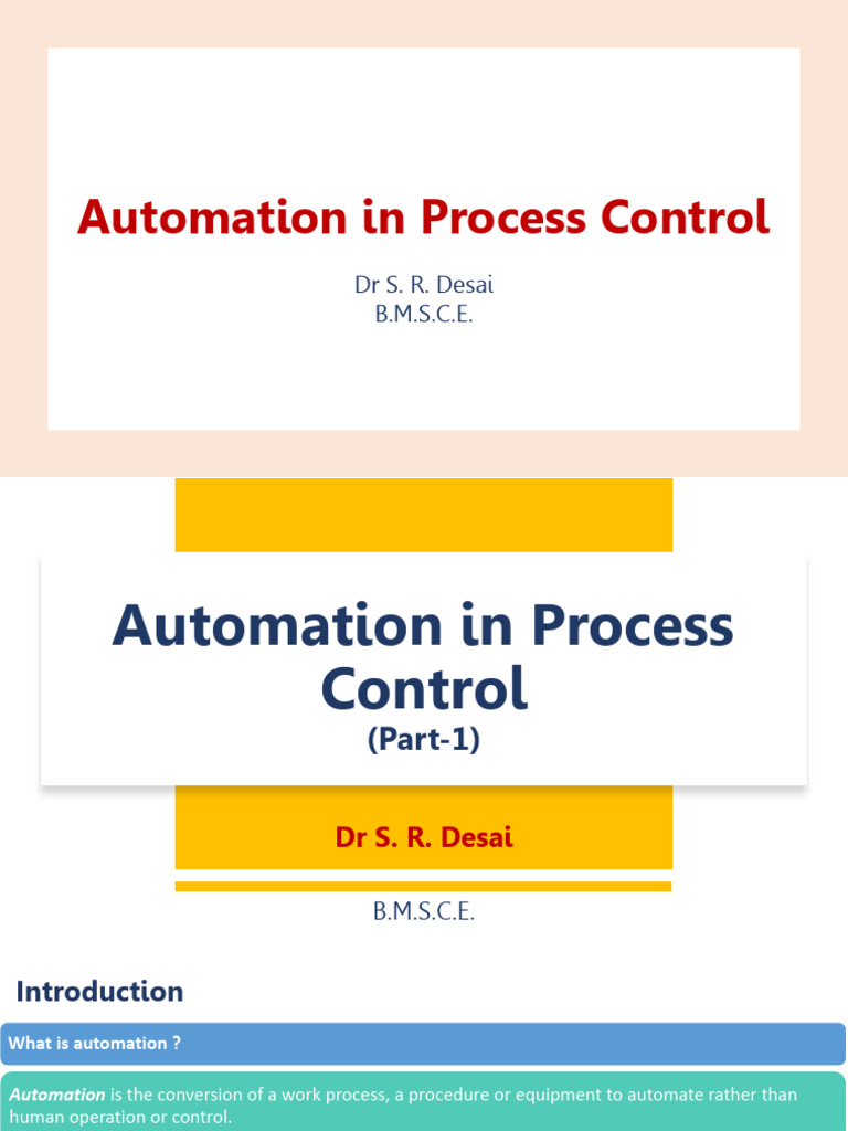 Process Control Automation | PDF | Programmable Logic Controller | Automation