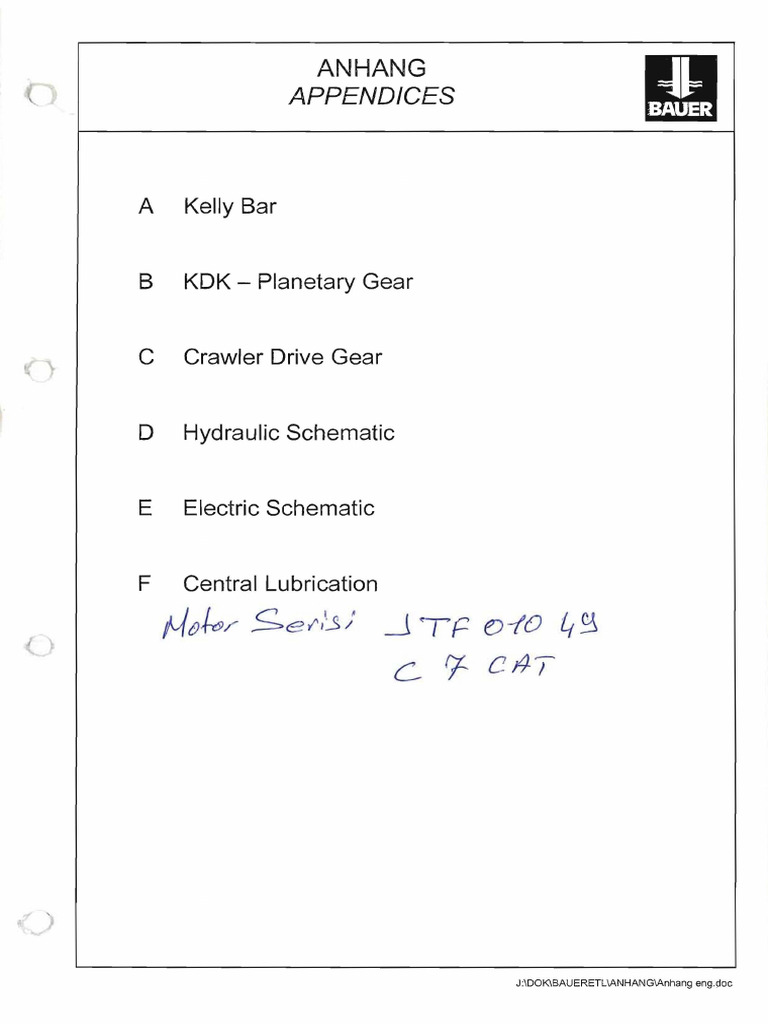 BG - 25c - bt70 - Spare Parts List | PDF