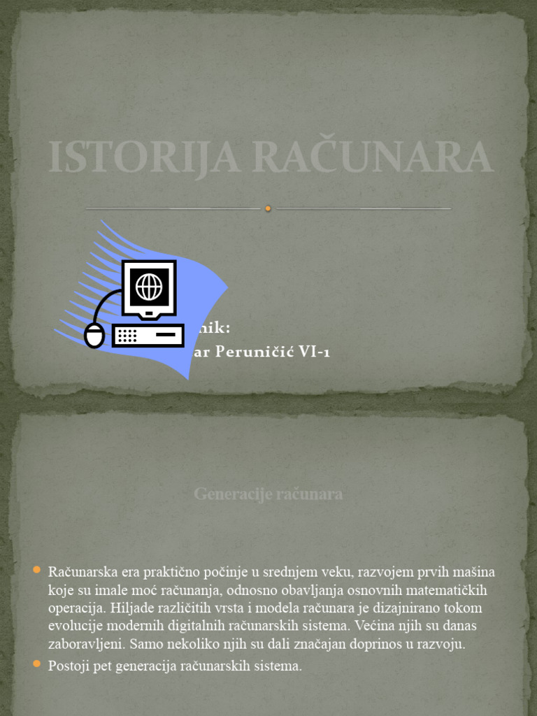 Istorija Računara | PDF