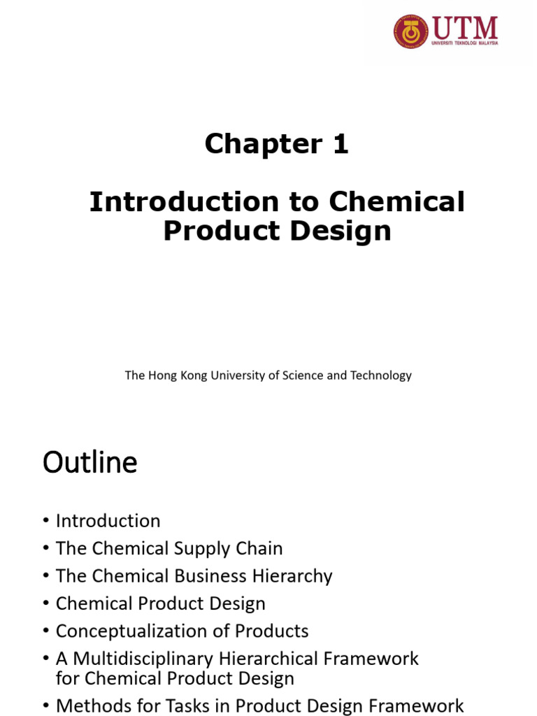 01 - Introduction To Chemical Product Design | PDF | Sales | Ethylene