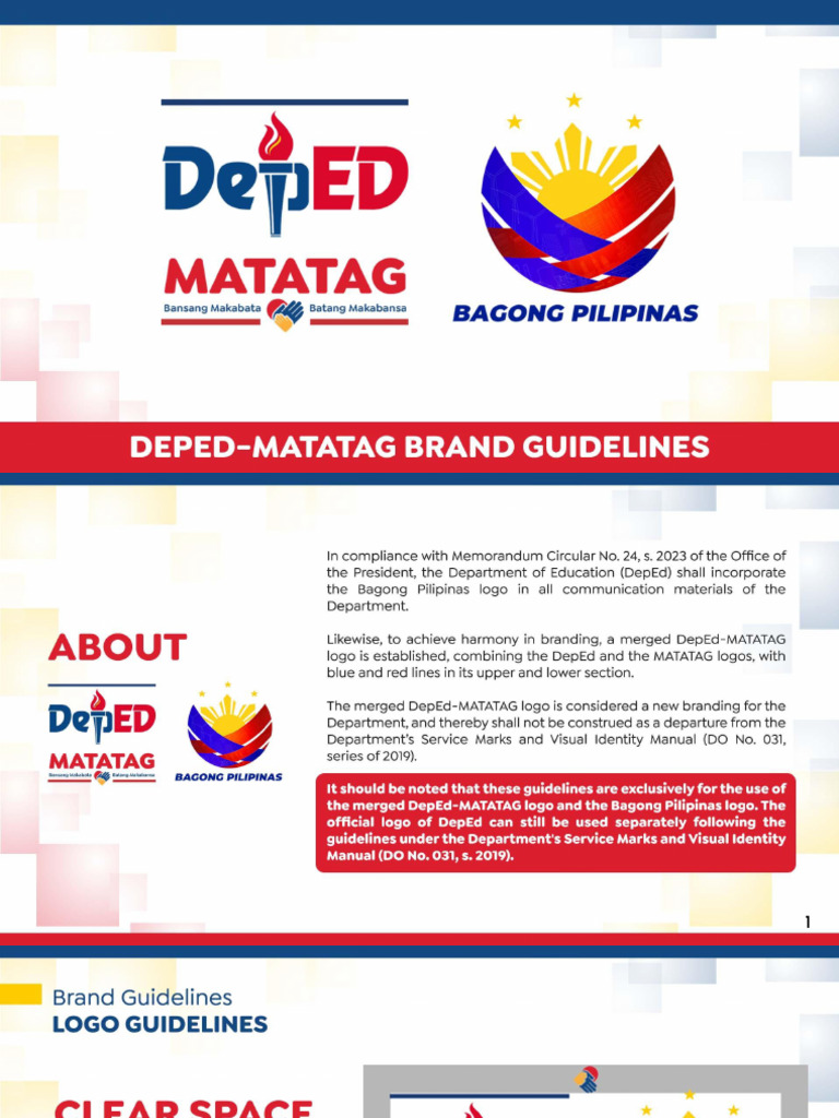 DepEd-MATATAG Brand Guidelines | PDF