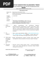 Format dan Contoh Telaahan Staf | PDF