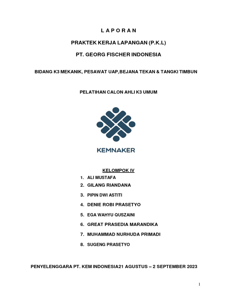 Laporan Kelompok 4-AK3U | PDF
