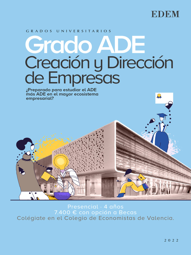 Dossier Grado ADe | Descargar gratis PDF | Iniciativa empresarial | Business