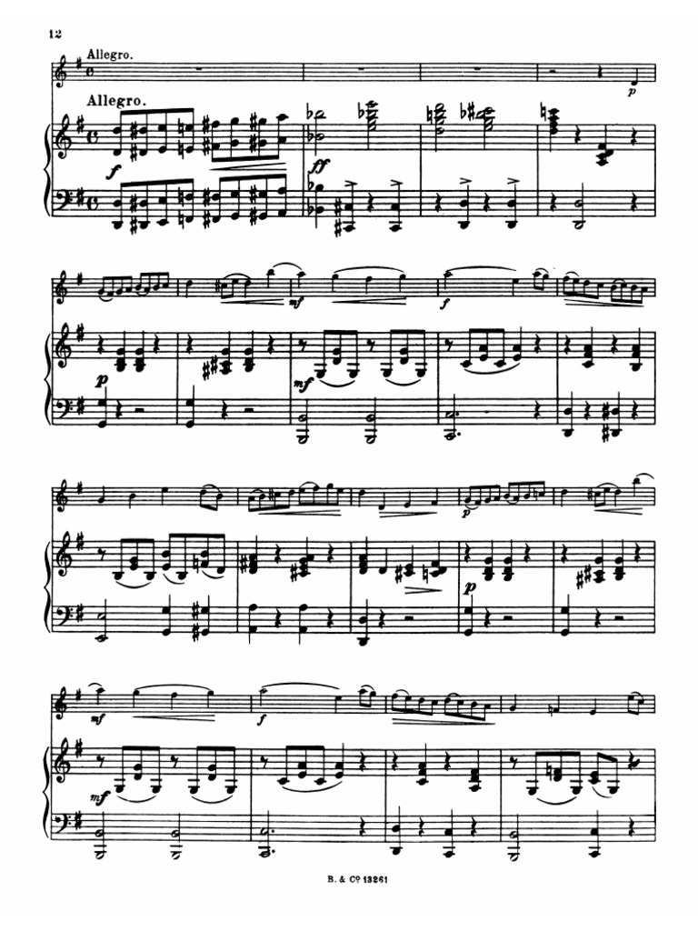 Rieding Op 34 - III Mov Violín | PDF