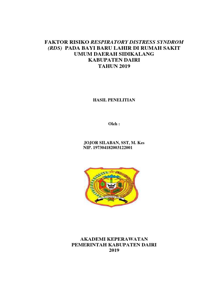 Penelitian Rds | PDF