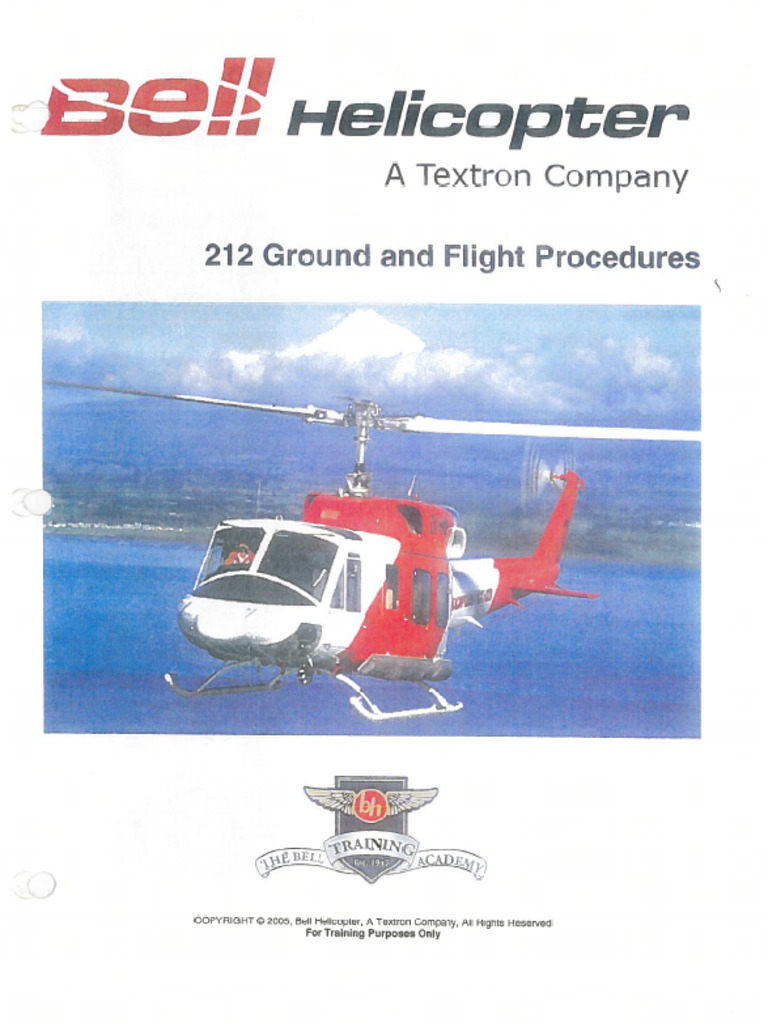 Bell 212 PTM Complete | PDF