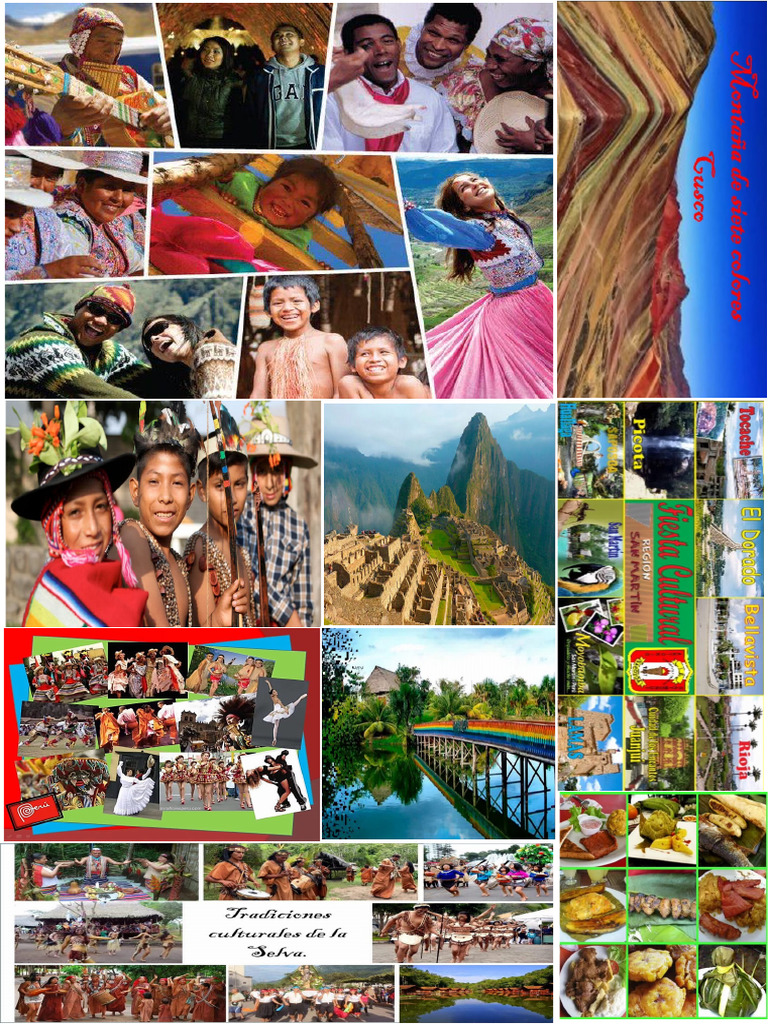 Diversidad Cultural Del Peru | PDF | Perú | Sociedad