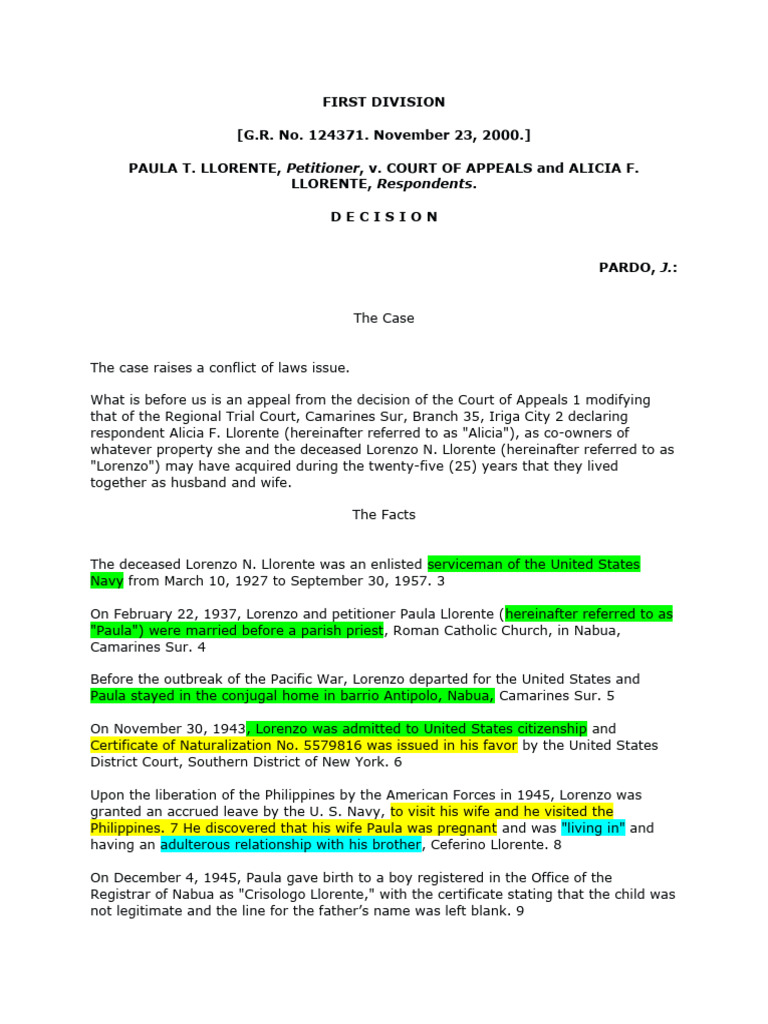 Case Succession 2 | PDF | Will And Testament | Testimony