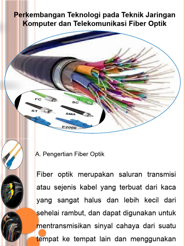 Fiber Optic | PDF | Komputer