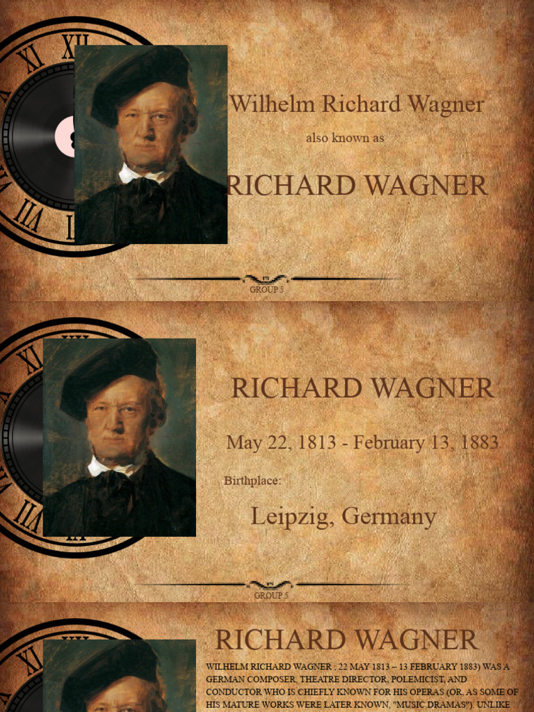 Richard Wagner | PDF | Richard Wagner | Performing Arts
