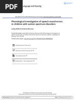 DEMSS Speech Assessment Response Form | PDF | Stress (Linguistics ...