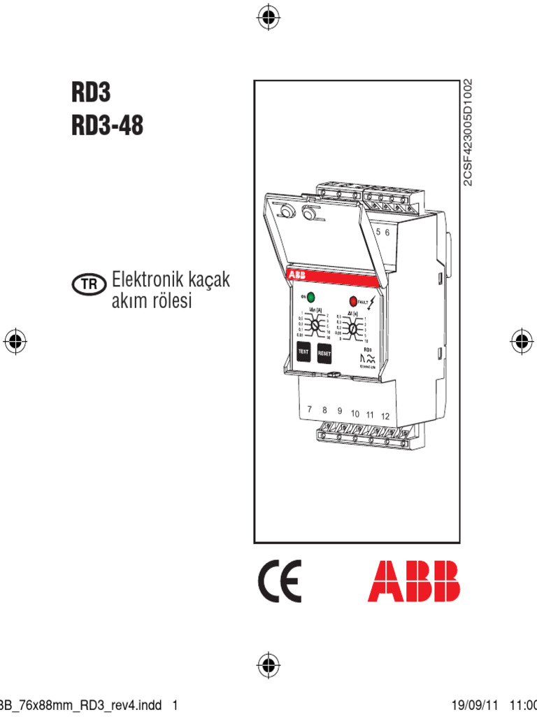 RD3 - Montaj Ve Kullanim Kilavuzu | PDF