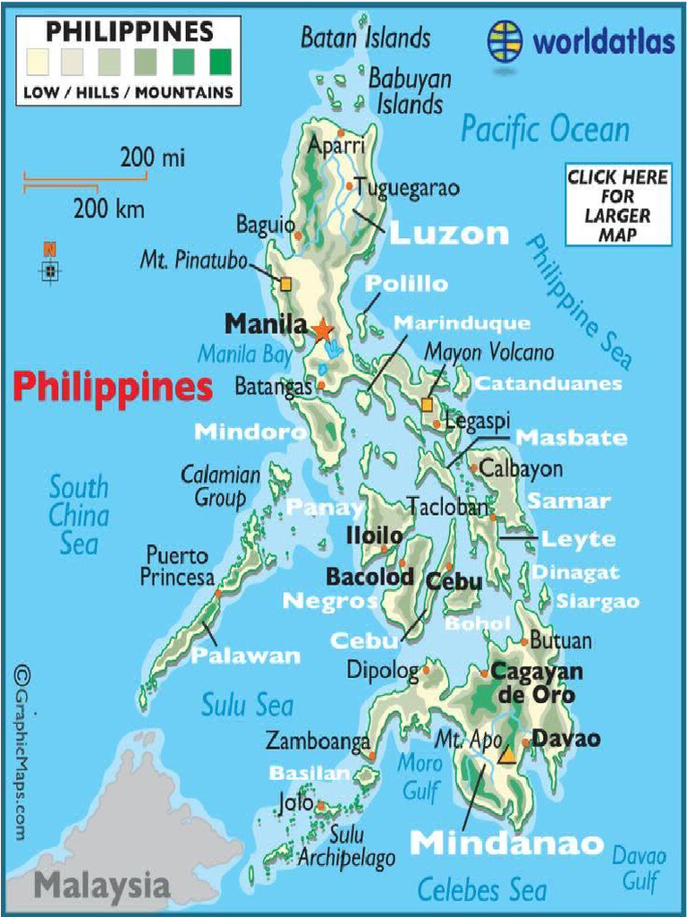 Philippine Map | PDF