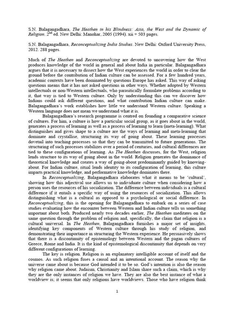 The Heathen in His Blindness | PDF | Idolatry | Paganism