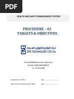 HSE-Objectives & Targets ABE-HSE-OB-01 PDF | PDF | Safety | Business
