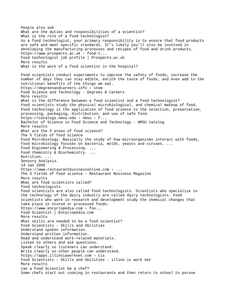 Text 2 | PDF | Food Science | Science