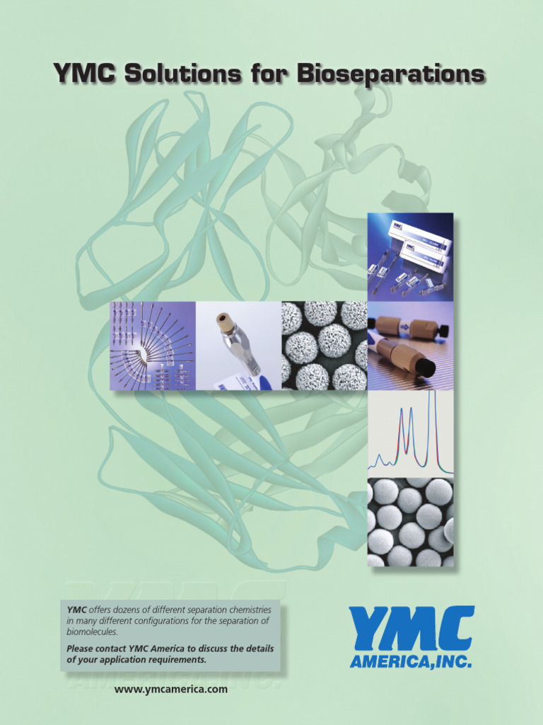 YMC Solutions For Bioseparations | PDF | Chromatography | Ion Exchange