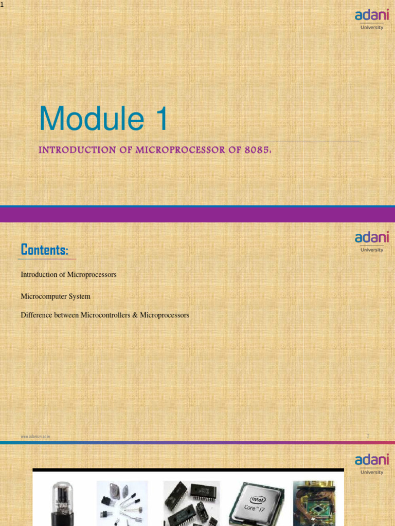 Module 1 (MPMC) | Download Free PDF | Microcontroller | Central Processing Unit