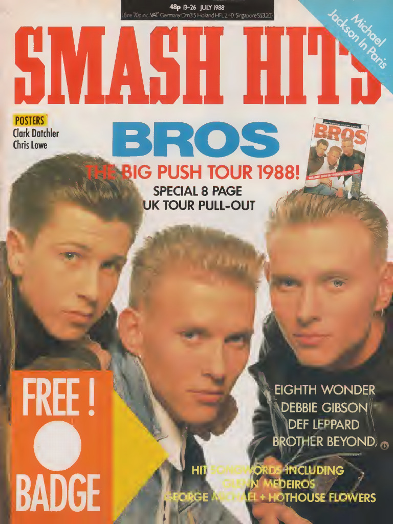 Smash Hits 13 26 July 1988 | PDF | Musicians
