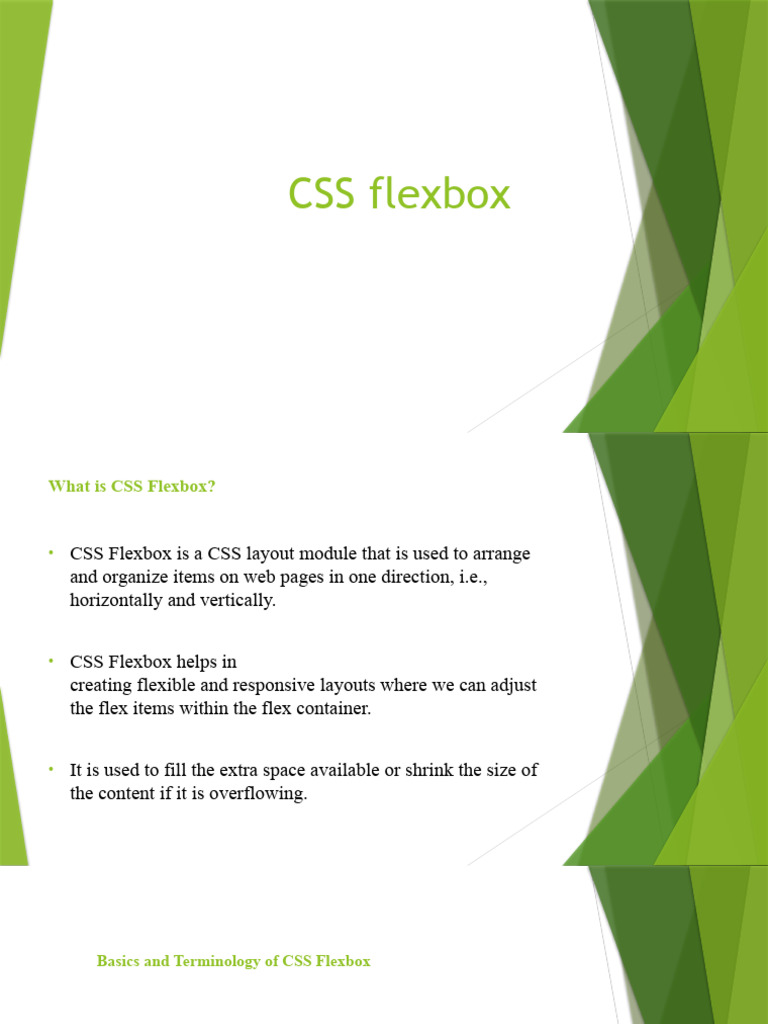 CSS Flexbox | PDF