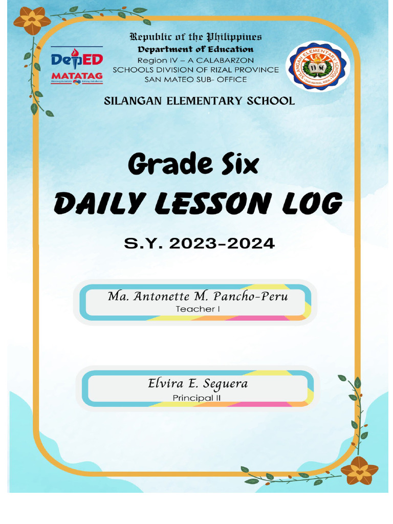 DLL Grade 6 Cover | PDF