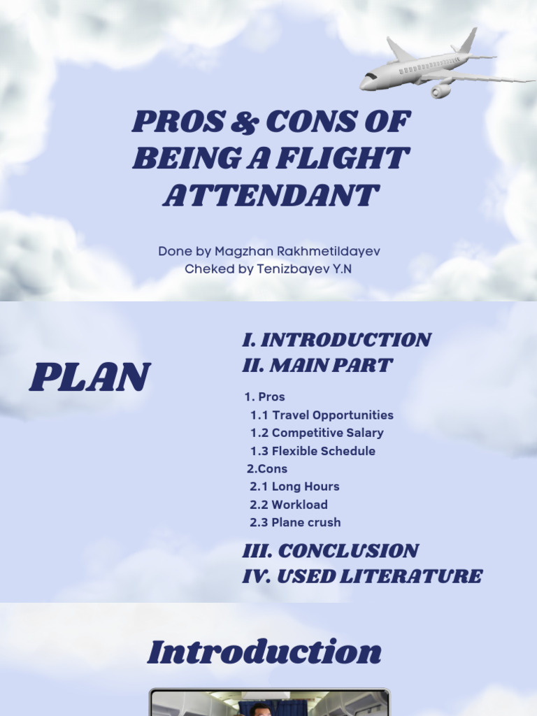 PROS & CONS of Being A Flight Attendant 3 | PDF | Aviation Safety | Aviation