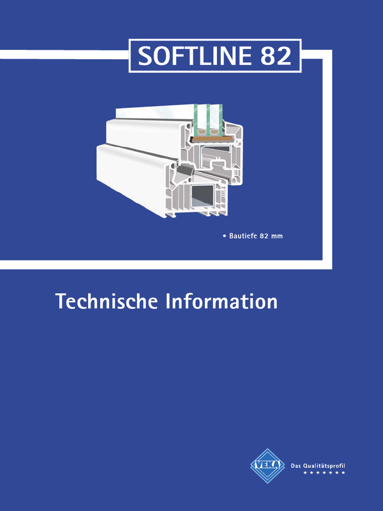 VEKA SL 82 MD Catalogue Technique (En Allemand) | PDF