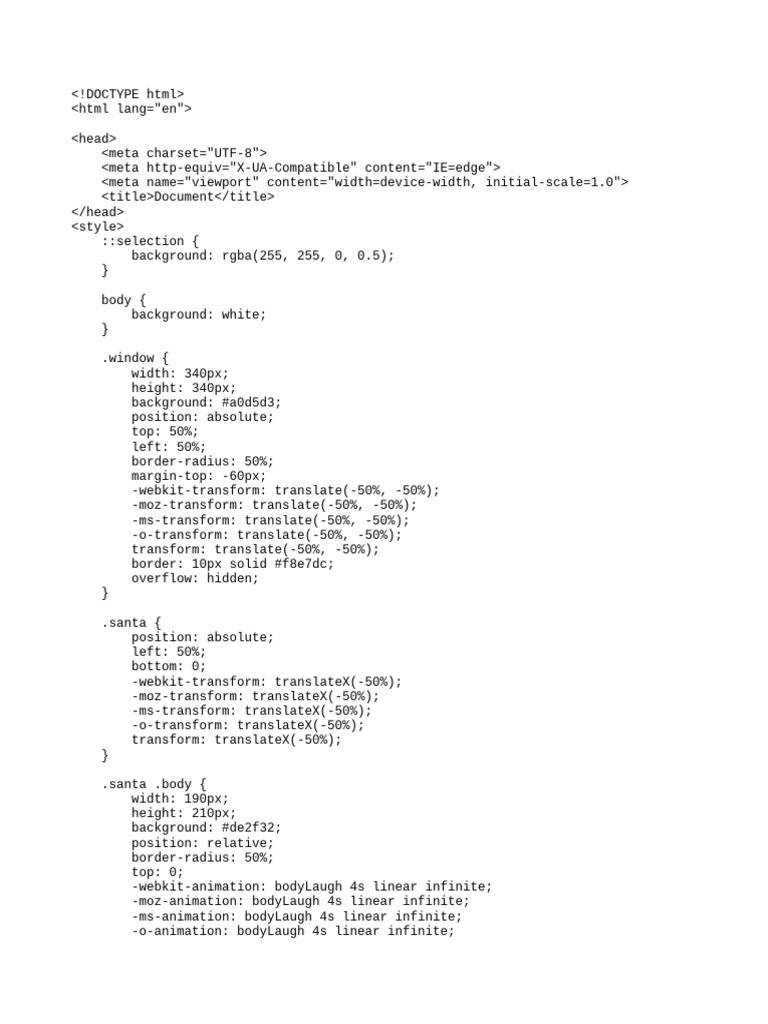 Code Noel Pdf Christmas