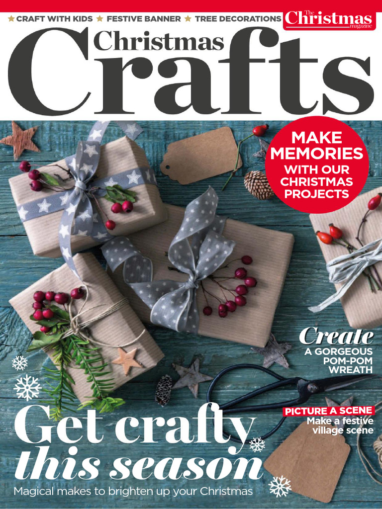 The Christmas Magazine Christmas Crafts 2022 | PDF | Yarn | Loom