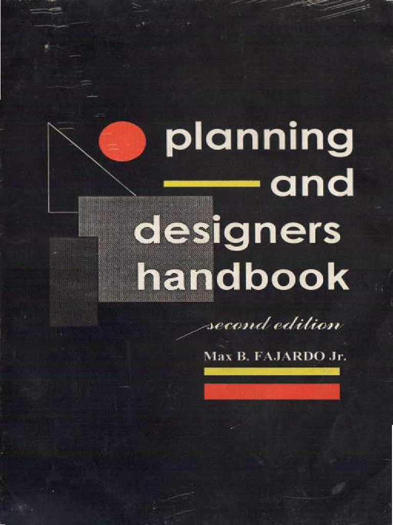 Black Book - Planning Design Handbook by Fajardo PDF | PDF | Bathroom ...