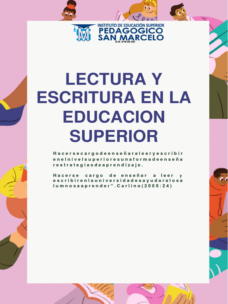 Lectura y Escritura en la Universidad | PDF | Aprendizaje | Comprensión ...