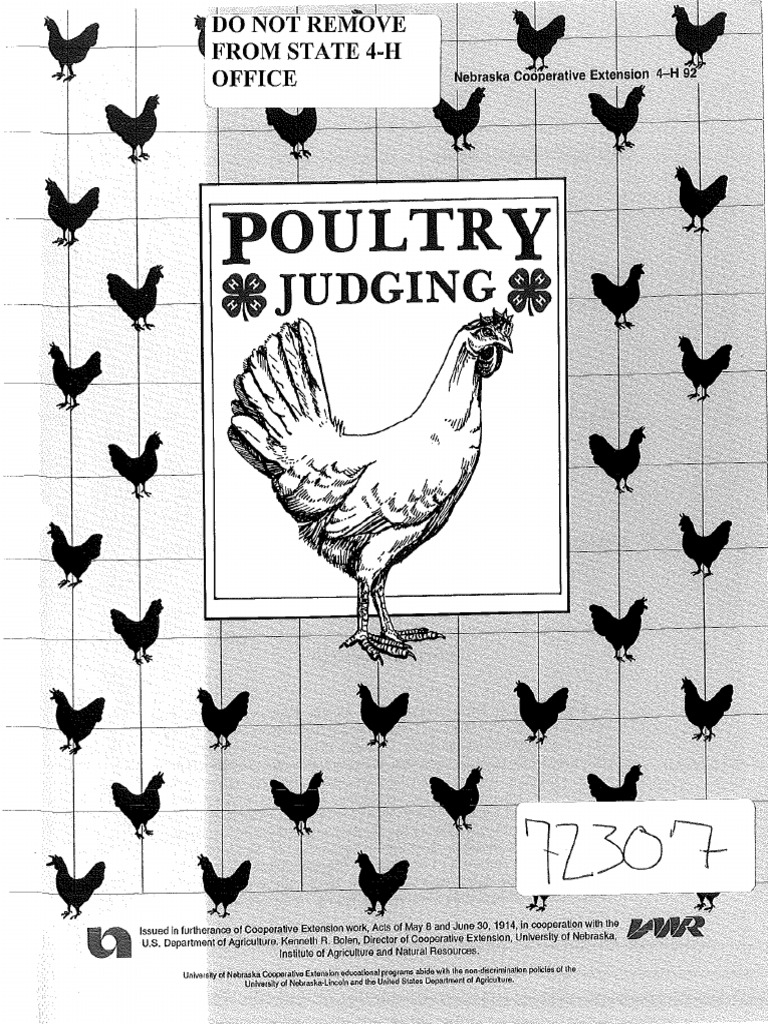 Poultry Judging | PDF