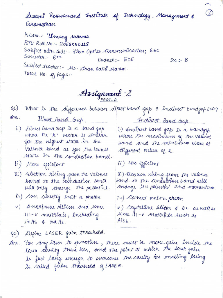 FOC Assignment 2 | PDF FOC Assignment 2 | PDF