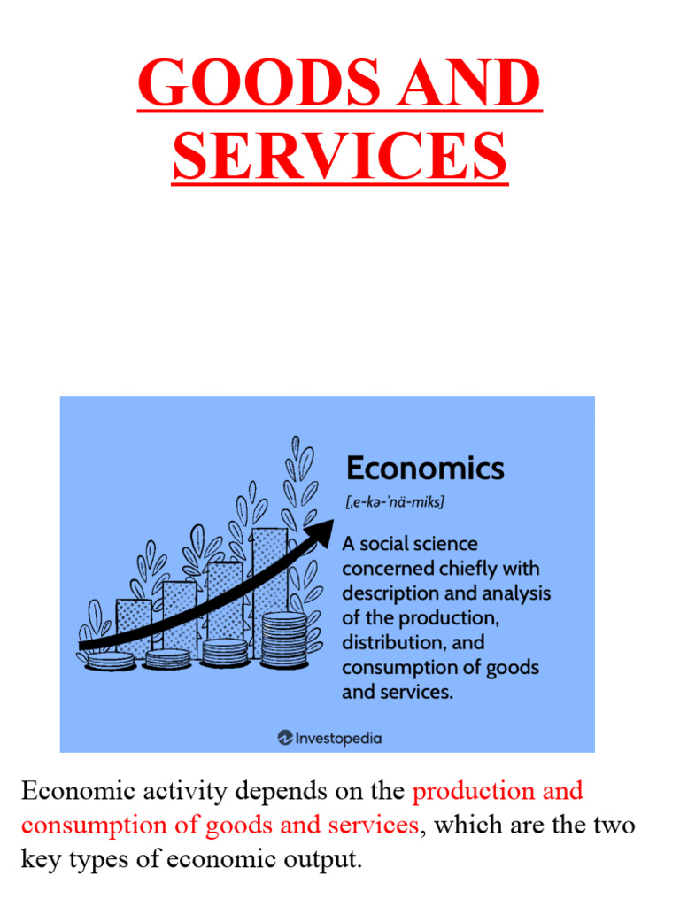 Goods and Services | PDF | Goods | Goods And Services