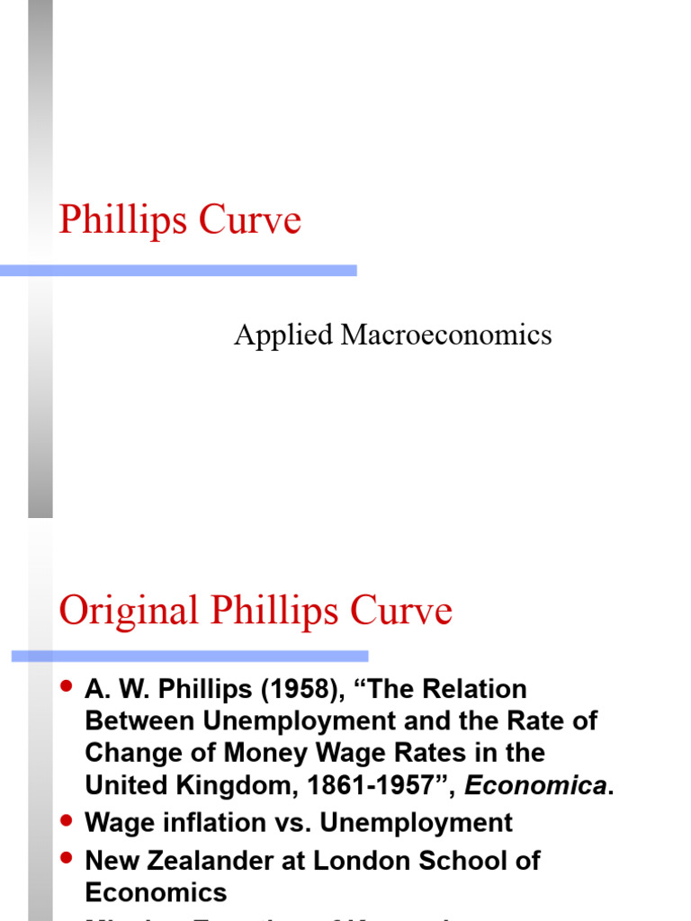 5B Phillips Curve | PDF | Phillips Curve | Nairu