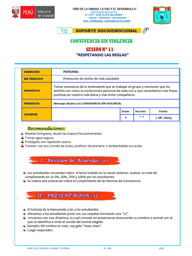 Respetando Las Reglas | PDF