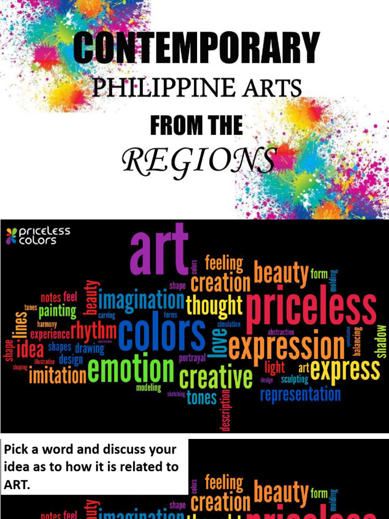 Module 1 Contemporary Arts | PDF | Image | The Arts